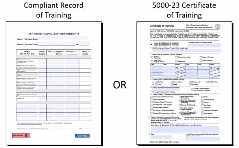 MSHA Part 46 For Contractors - Your Ultimate Compliance Guide | MSHA ...