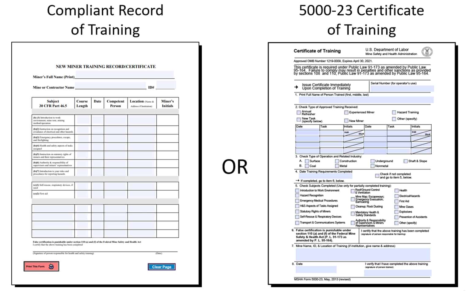 MSHA Part 46 For Contractors - Your Ultimate Compliance Guide | MSHA ...
