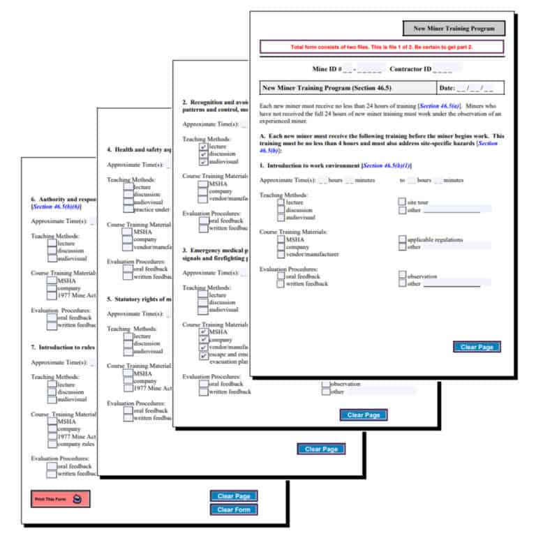 MSHA Part 46 Training Plan - Essential Development Guide | MSHA University