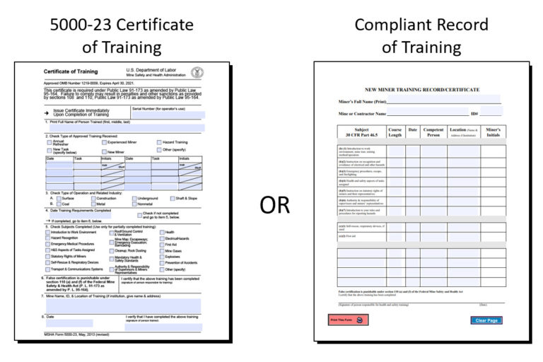 Your Essential Guide To Part 46 Training Requirements | MSHA University