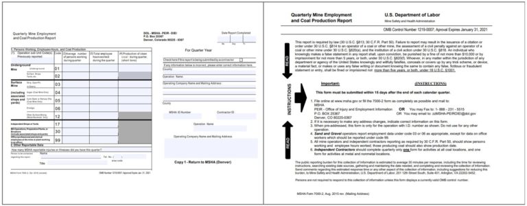 The 19 Most Frequently Requested MSHA Forms | MSHA University